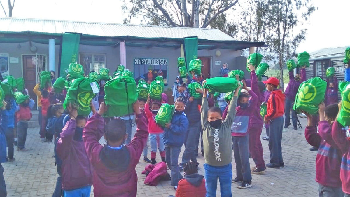 KAL Group - South Africa - New School Uniforms and Stationery Bring Joy